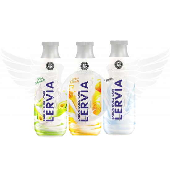 Lervia Milk Shower Cream - CV. Anugerah Nian Gemilang