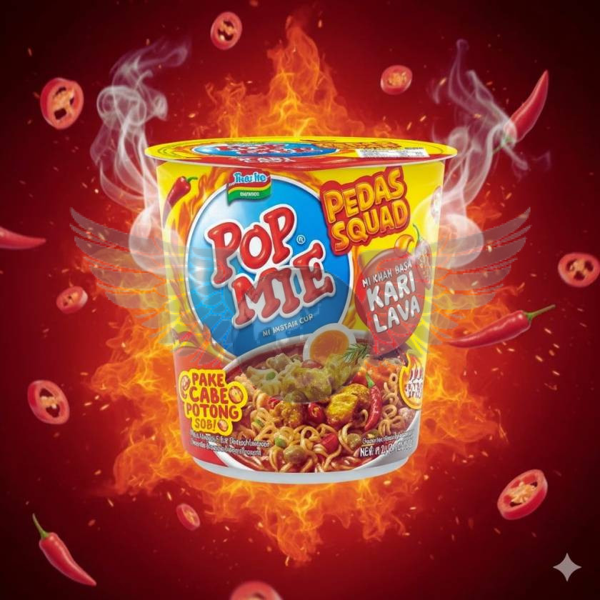 Pop Mie Instant Spicy Squad Cup Soup Noodles (New Flavor) - CV ...